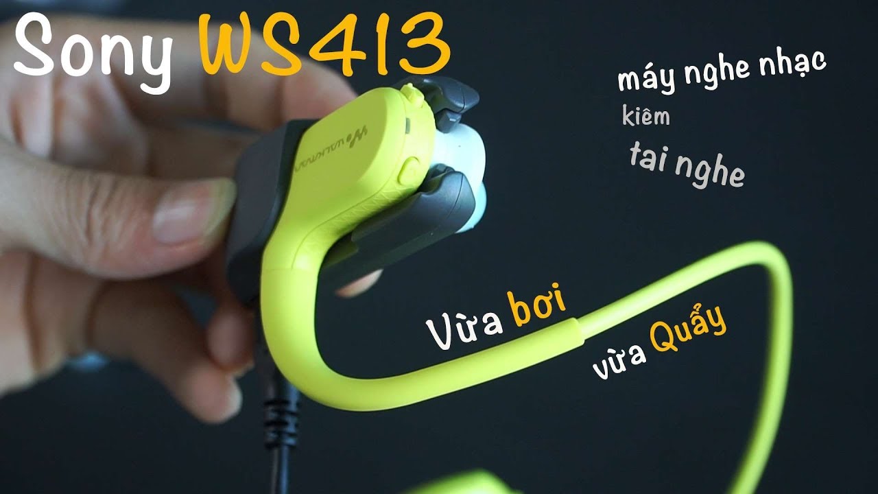 Sự tích vừa bơi vừa nghe nhạc là có thật ! | Sony WS413 Khi máy nghe ...