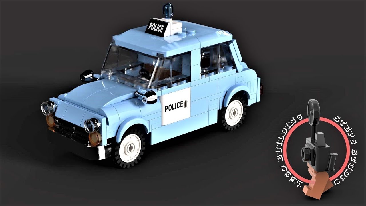 How To Build a LEGO Police Car (MOC Tutorial) - YouTube