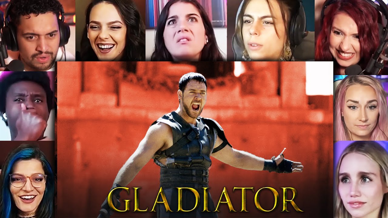 ARE YOU NOT ENTERTAINED?! - Gladiator (2000) Full Movie Reaction Mashup ...