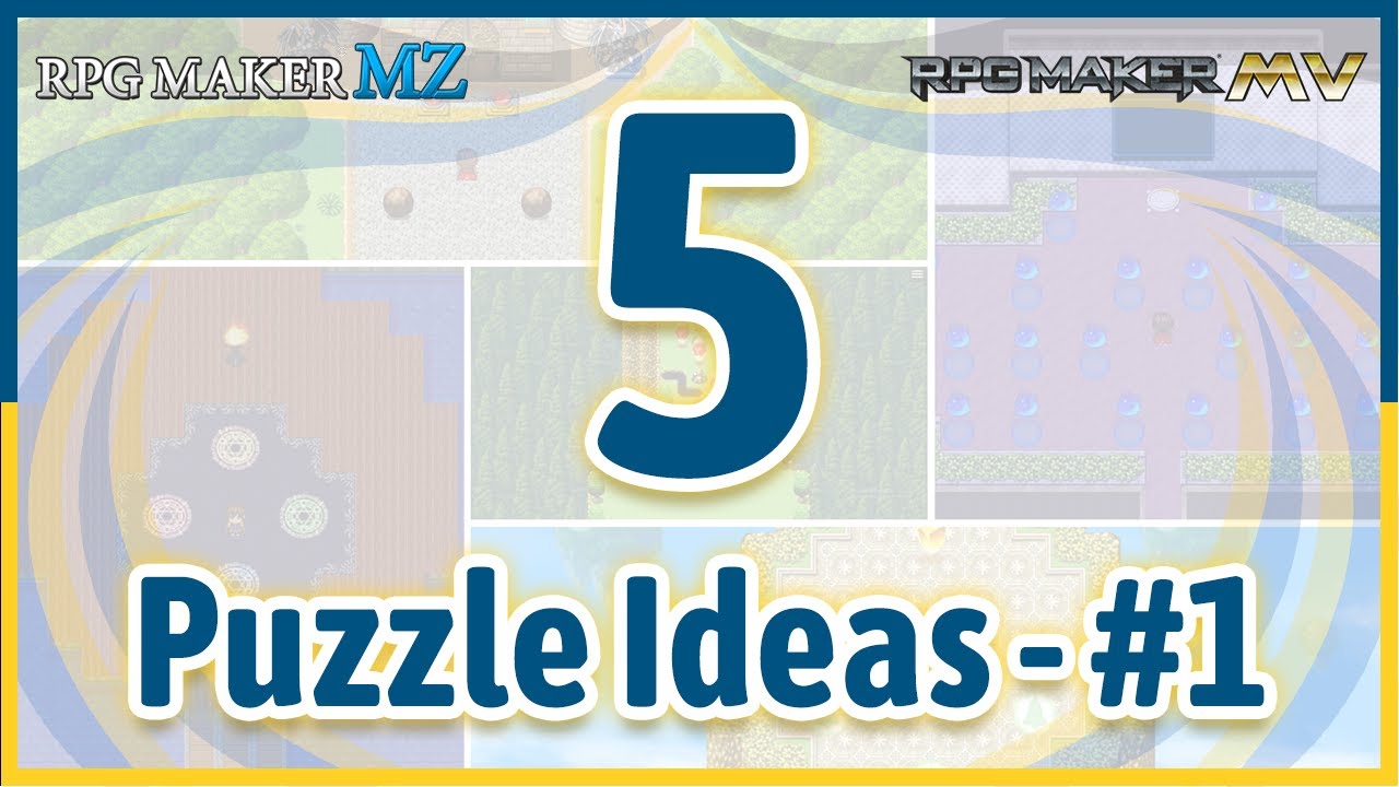 5 RPG Maker Puzzle Ideas - Part 1 - YouTube