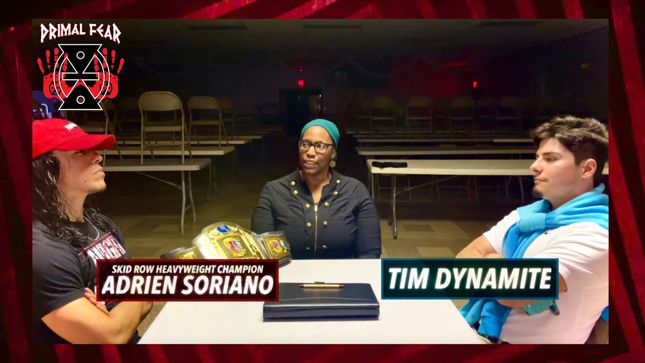 Adrien Soriano v Tim Dynamite: Skid Row Heavyweight Championship ...