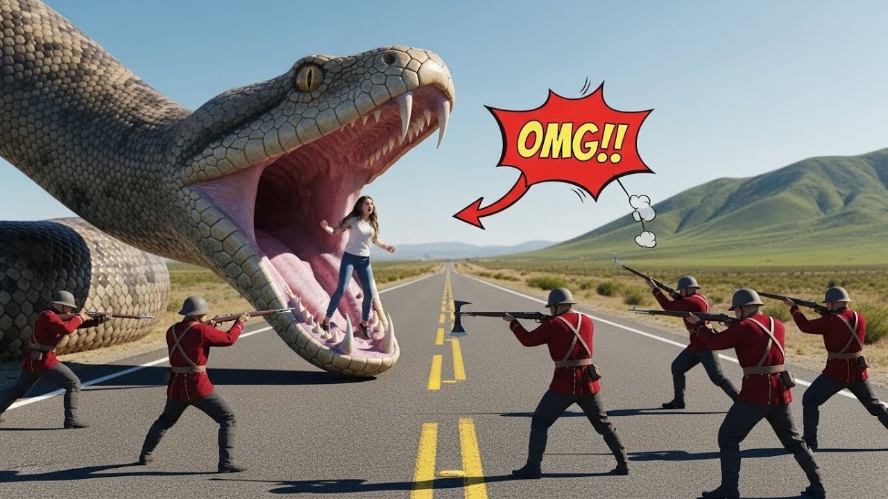 Giant Python Attacks Human 😱🐍 | Emergency Rescue Team Saves Life! - YouTube