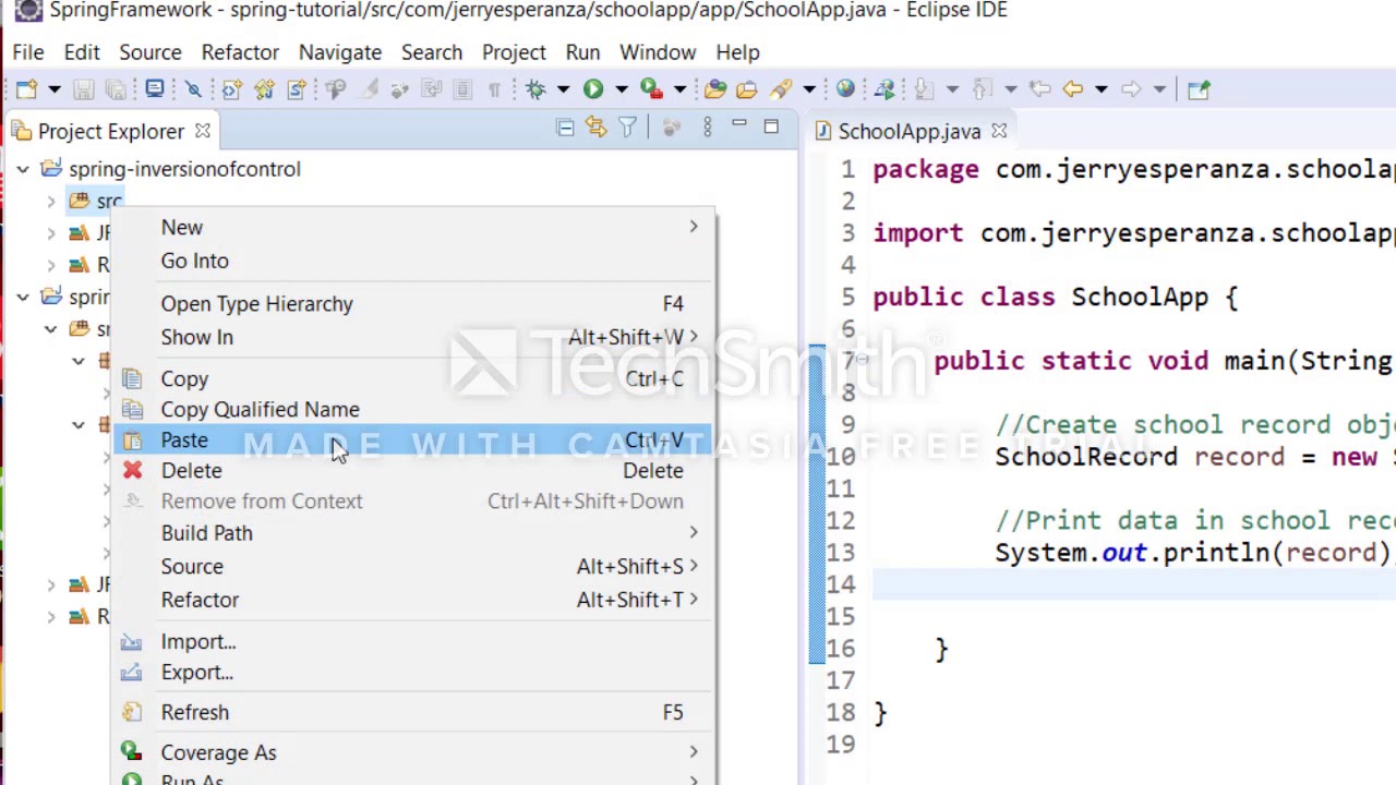 Inversion of Control Dependency Injection Part 1 - YouTube