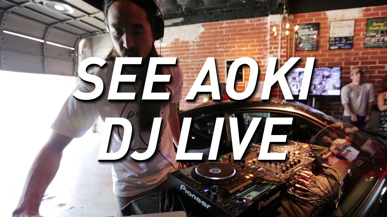 Steve Aoki DJs Live at the Scratch DJ Academy [Scion x Aoki Driven ...