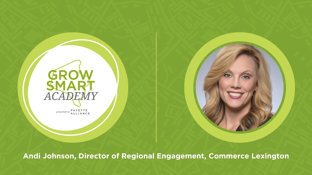 Grow Smart Academy: Session Five | Andi Johnson, Director of Regional ...