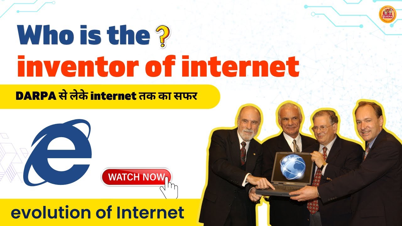 Who is the inventor of internet ? DARPA to internet | Evolution of ...