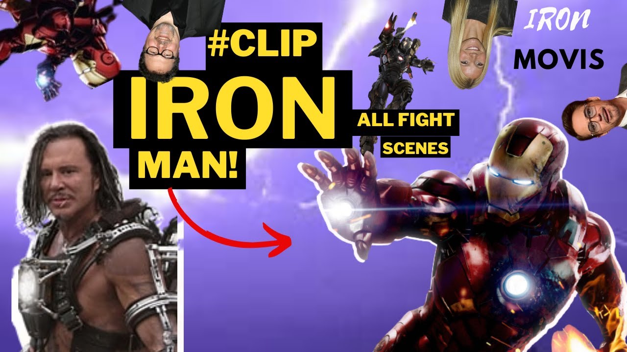 IRON man move clip scene| |in[HDR] fight scenes #MARVELstudio - YouTube