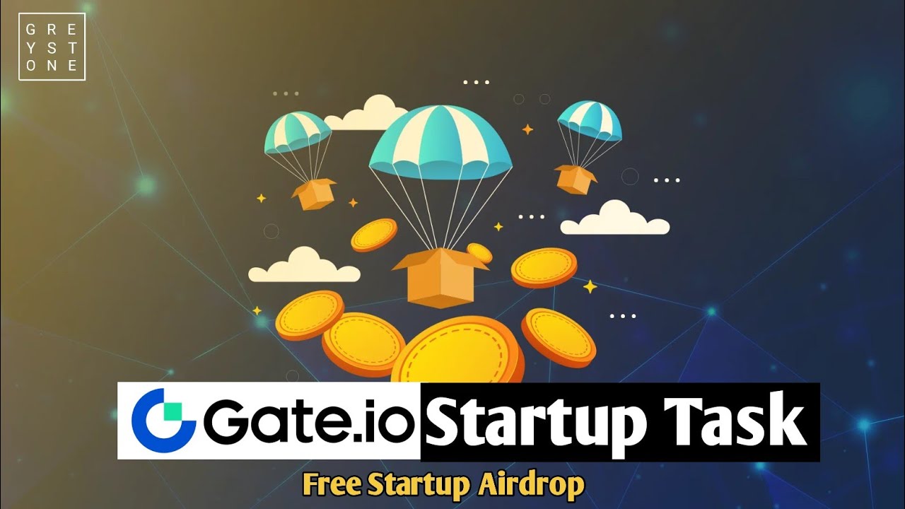 Gate.io Startup Task - Startup Airdrop Gratis - YouTube