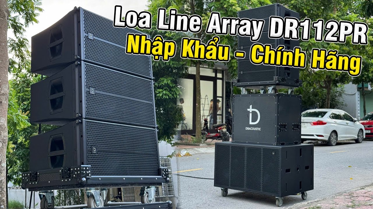 Loa Array DB Acoustic Dray 112PR 12" Chuyên Sự Kiện - Giá : 2X.Tr - YouTube