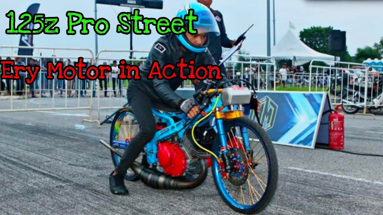 Ujian Masa 125z Pro Street (Ery Motor, Terengganu) Joki Well Chek Musc ...