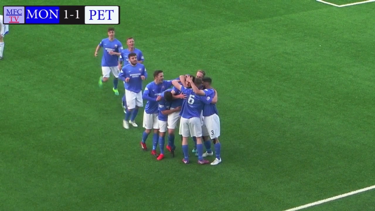 Chris Templeman Goal Montrose V Peterhead 10 5 17 - YouTube