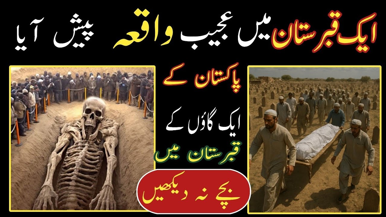 Ek Qabristan Mein Ajib Waqia | Qabar Ka Haal | Pakistan News/قبر کا ...