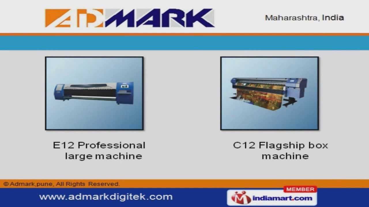 Printing Machines by Admark, Pune, Pune - YouTube