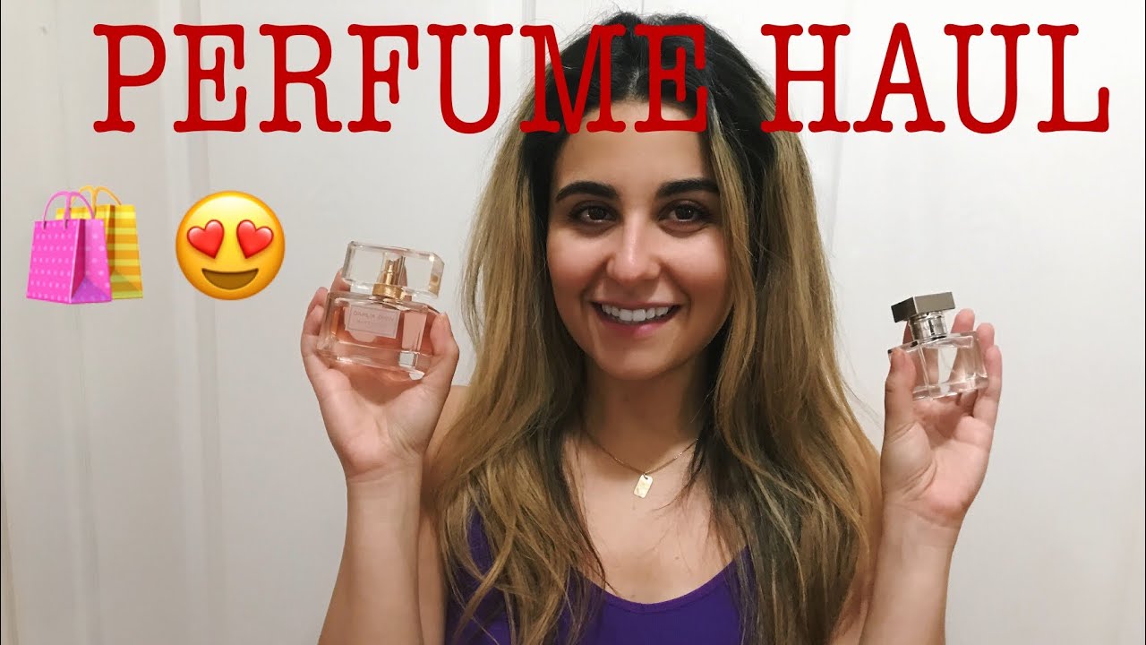 DESIGNER PERFUME HAUL AND FIRST IMPRESSIONS - YouTube