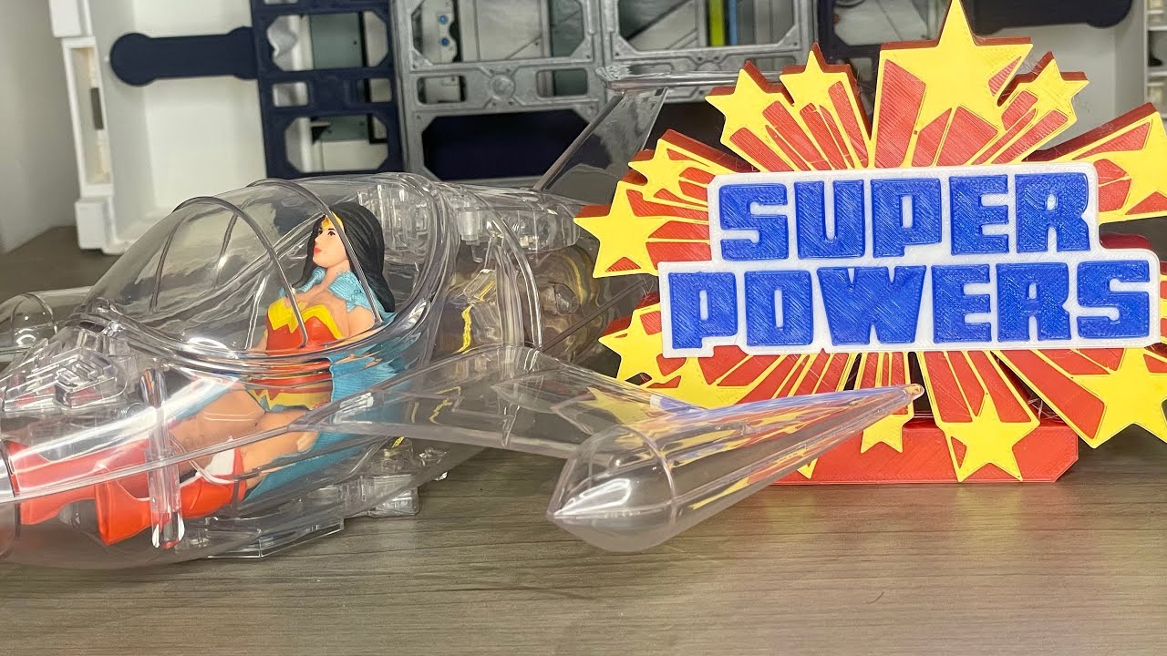 Review #26: McFarlane DC Comics Super Powers Invisible Jet Vehicle ...