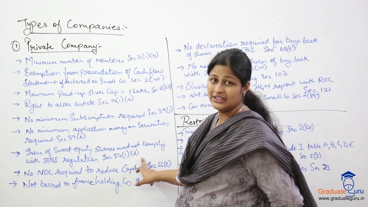 2 Types of Companies Lecture 1 - YouTube