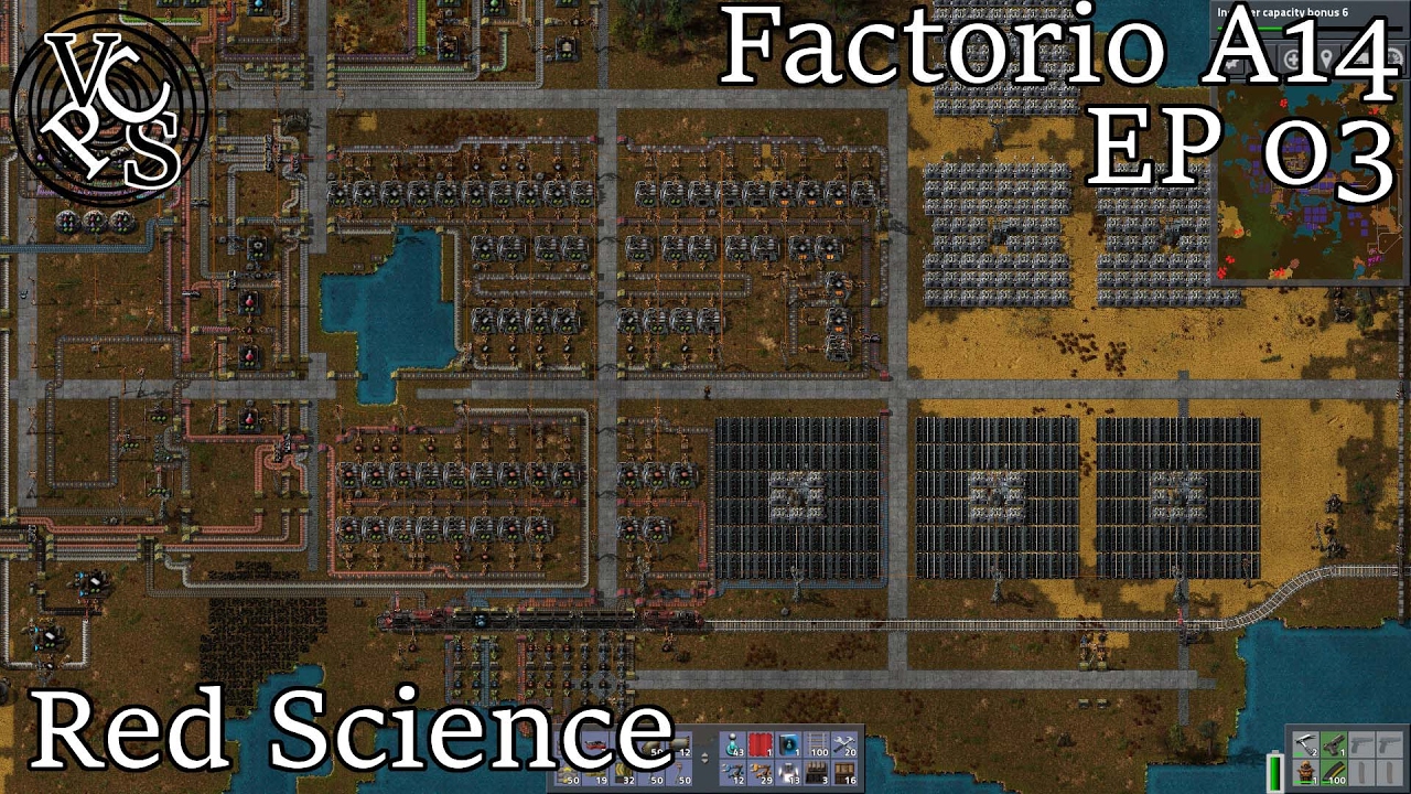Factorio Alpha 14 Let's Play EP03 : Red Science – Factorio Gameplay ...
