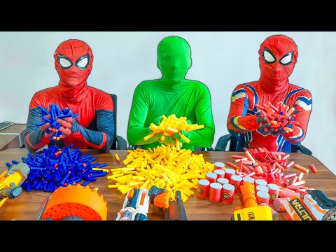 TEAM SPIDER-MAN vs COLOR TEAM In REAL LIFE | Rescue White Spider Girl ...