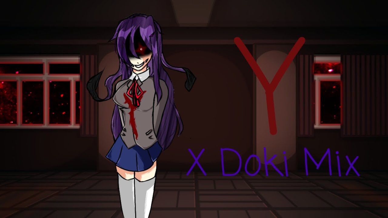 FNF Monika.EXE(Lady Y Ritual): Y - X Doki Mix - YouTube