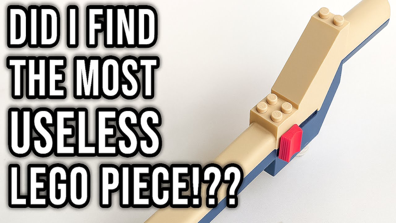 Did I find the most useless LEGO Piece? Or is this thing rare? - YouTube