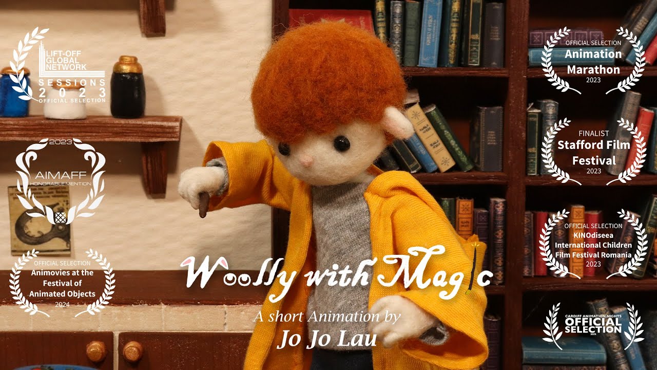 Aardman Academy Stop Motion 1 Final Project : Woolly with Magic - YouTube
