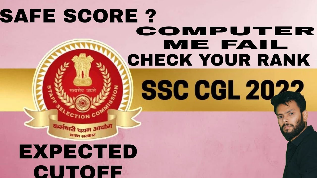 SSC CGL TIER 2 Safe score | Expected Cutoffs | Rank Preditor #ssc_cgl ...