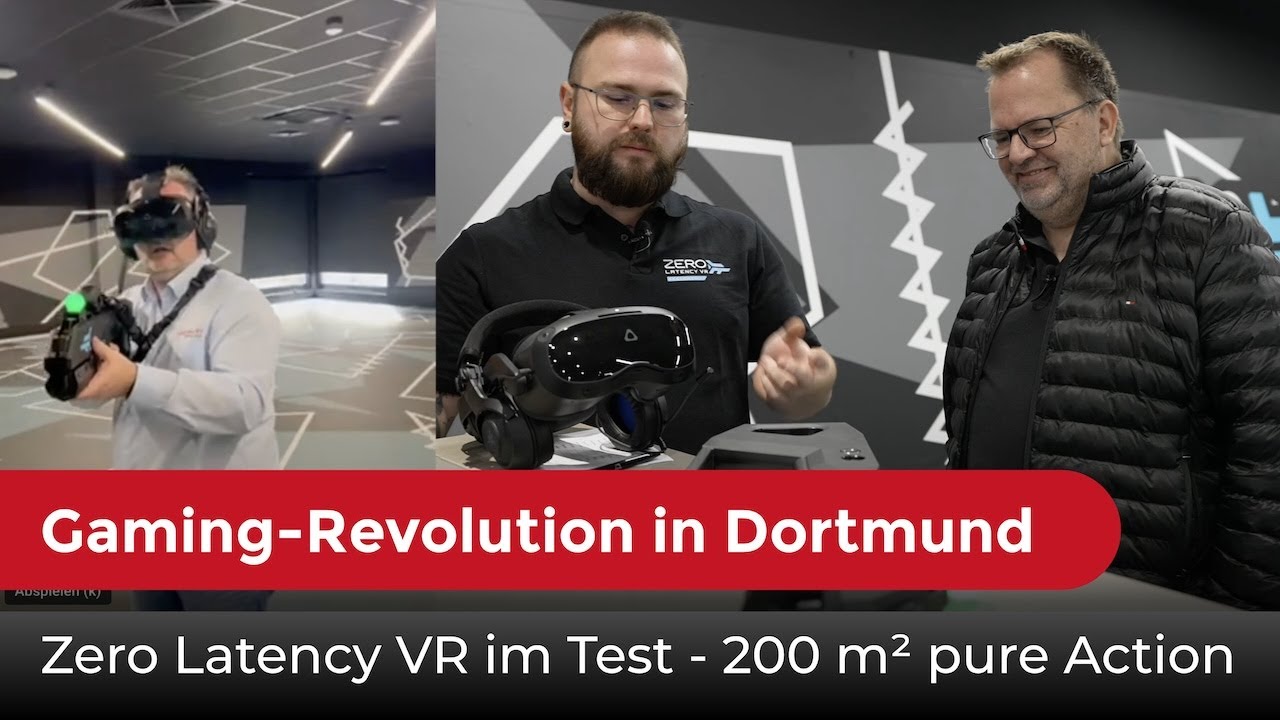 Erlebe die Zukunft des Gamings: Zero Latency VR in Dortmund. 200 m² pure Action. Bild&Ton von ...