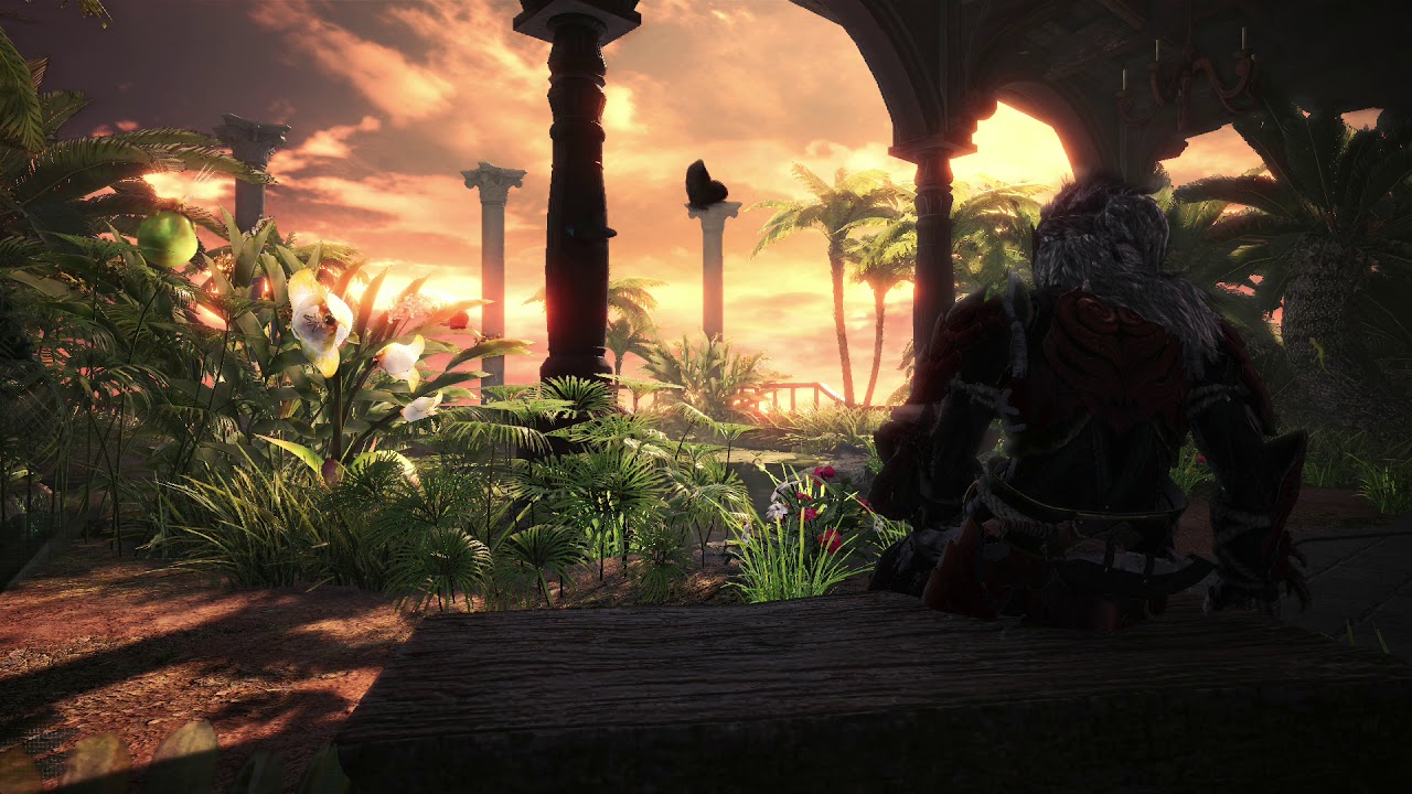 Monster Hunter World | Player Home Peaceful Afternoon - YouTube