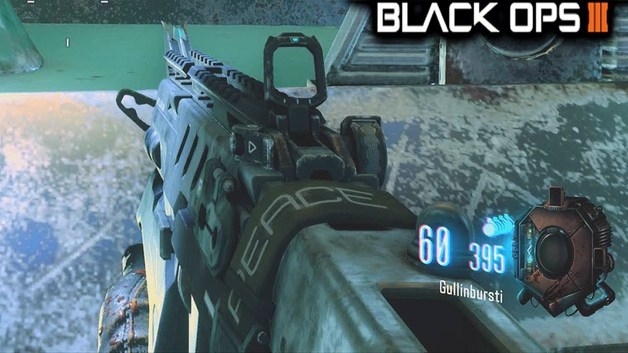 Black Ops 3 Gameplay - Secret Razorback Zombies Unreleased Weapon Black ...
