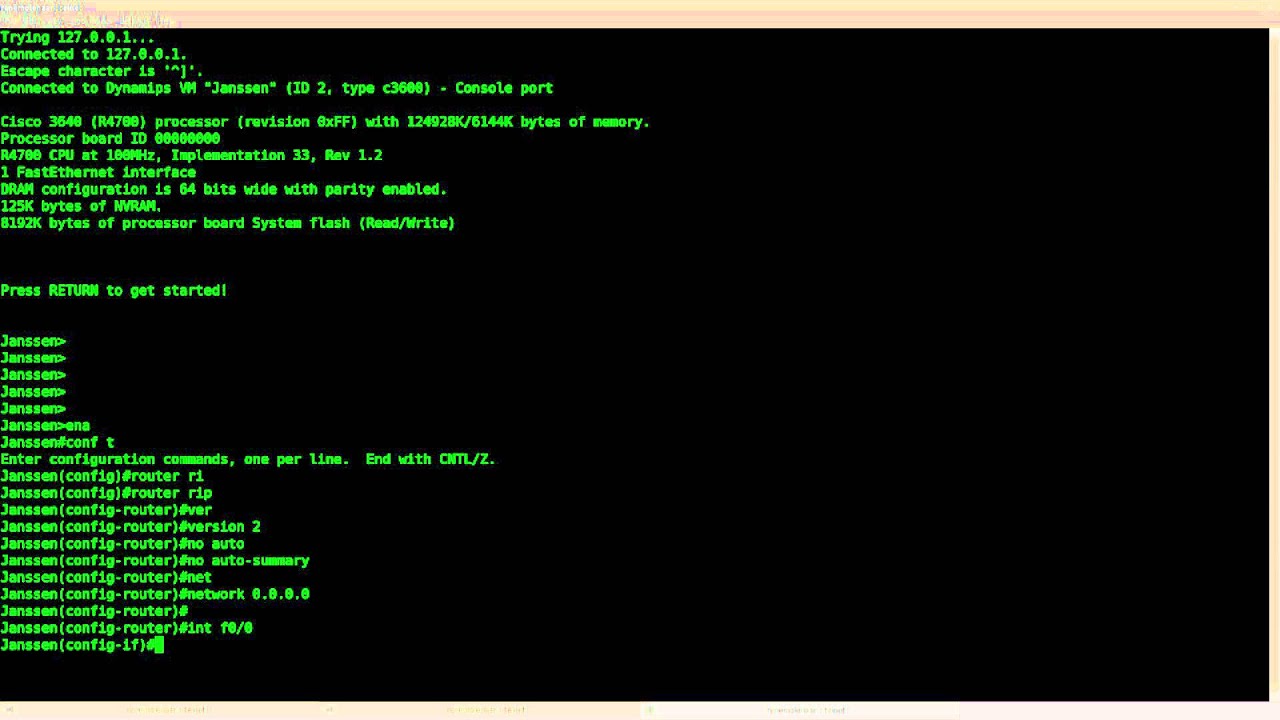 RIP Send and Receive V1-V2 lab in GNS3 - YouTube