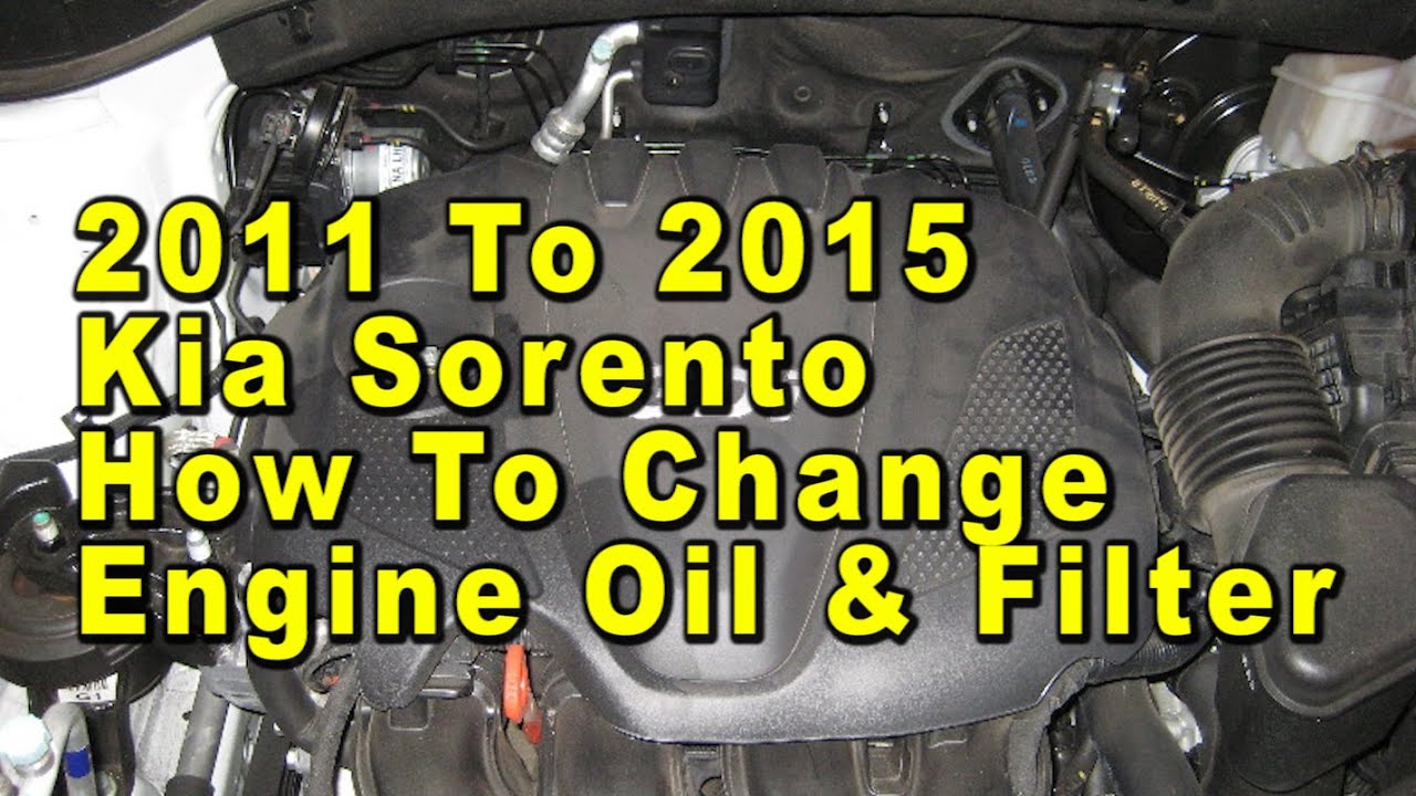 2011 Kia Sorento Oil Filter
