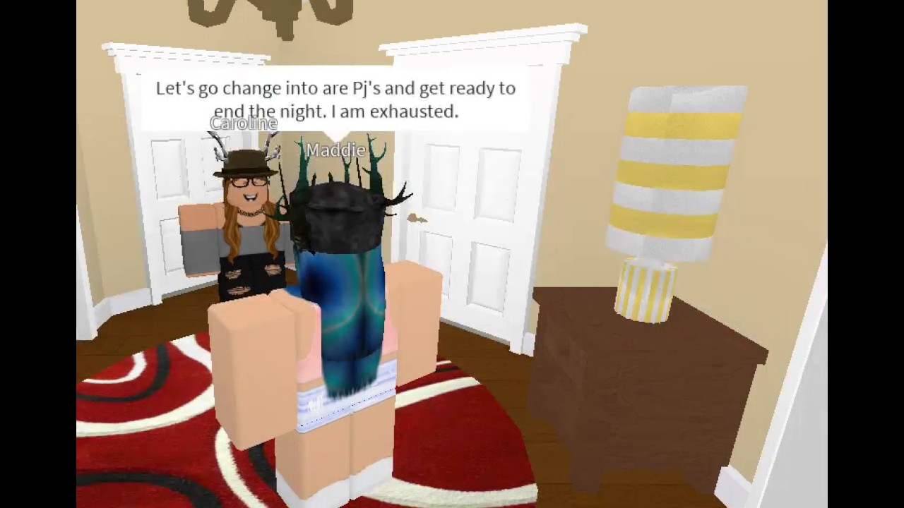Scary Sleepover [Part 1] | ROBLOX - YouTube