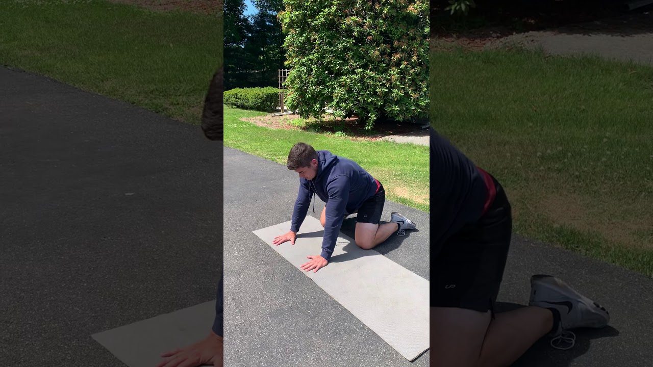 Thoracic Spine Only Cat-Camel (Sit back on heels) - YouTube