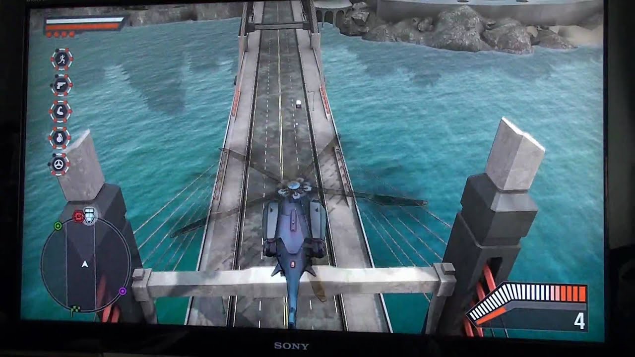 Crackdown 2 - Helicopter Orb Hunting - YouTube