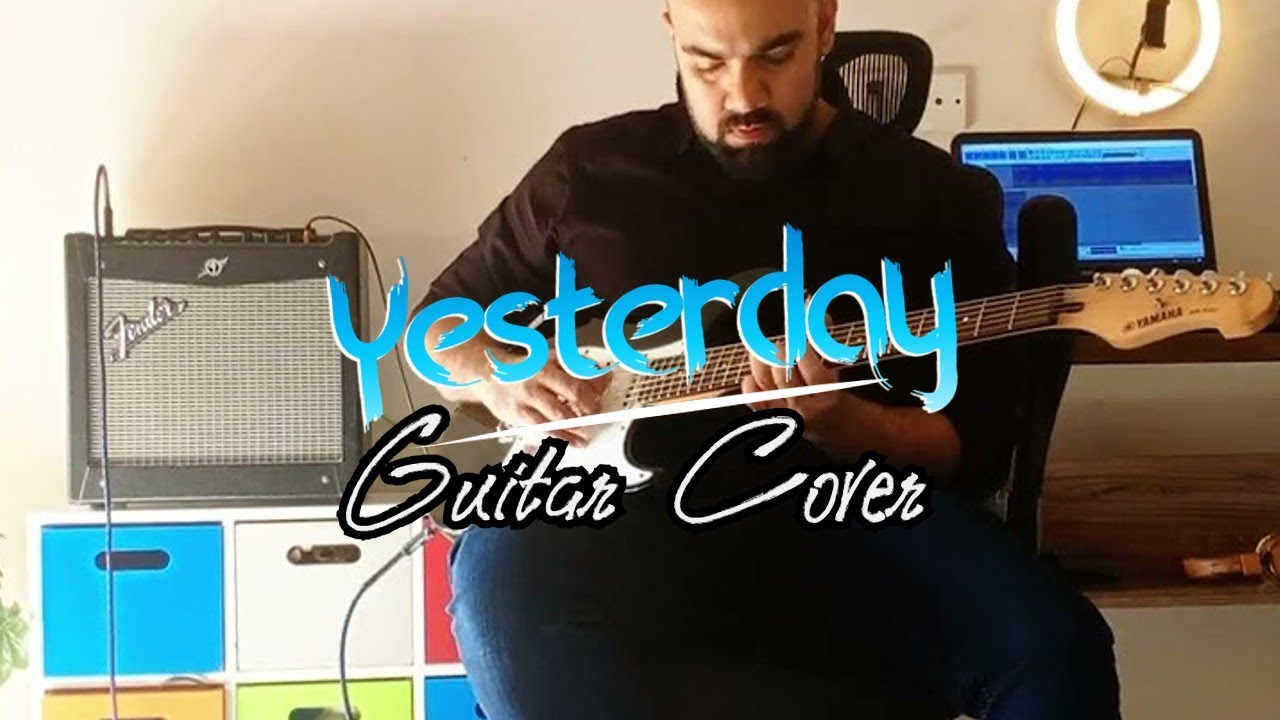 Beatles - Yesterday Free Guitar Tabs + Guitar Cover - YouTube