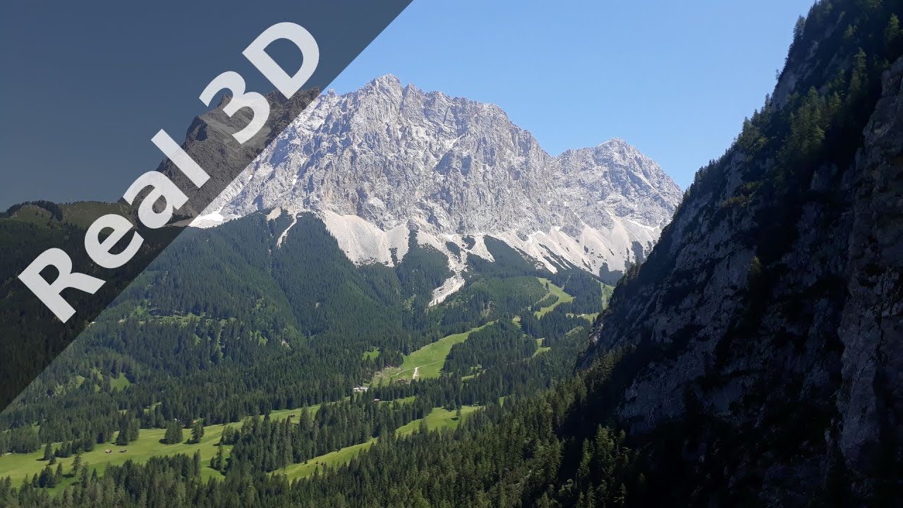 3D Mountain Landscape (SBS) - Recorded in real 3D with two cameras ...