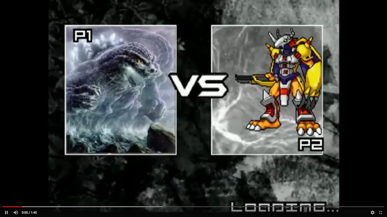 Godzilla Vs. WarGreymon (Digimon) | LEGENDARY BATTLES #1474 - YouTube
