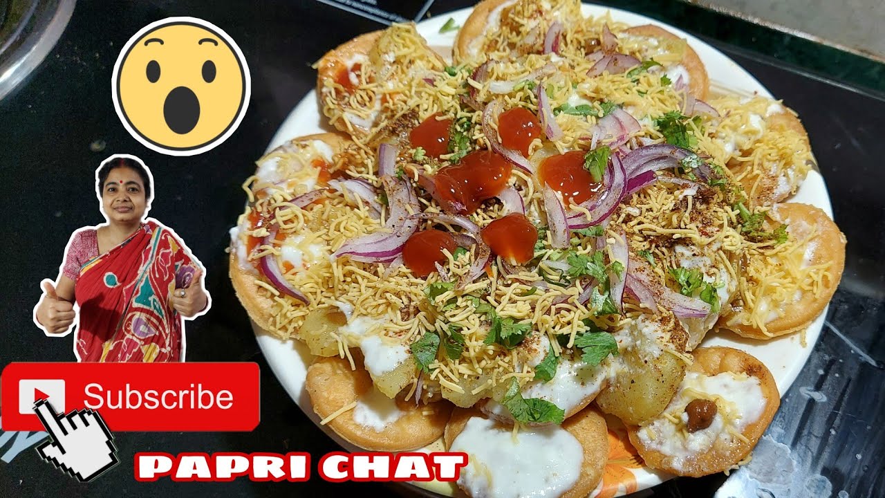 Dahi papri chat with papri recipe~পাপড়ি থেকে পাপড়ি চাট বানানোর সমস্ত ...