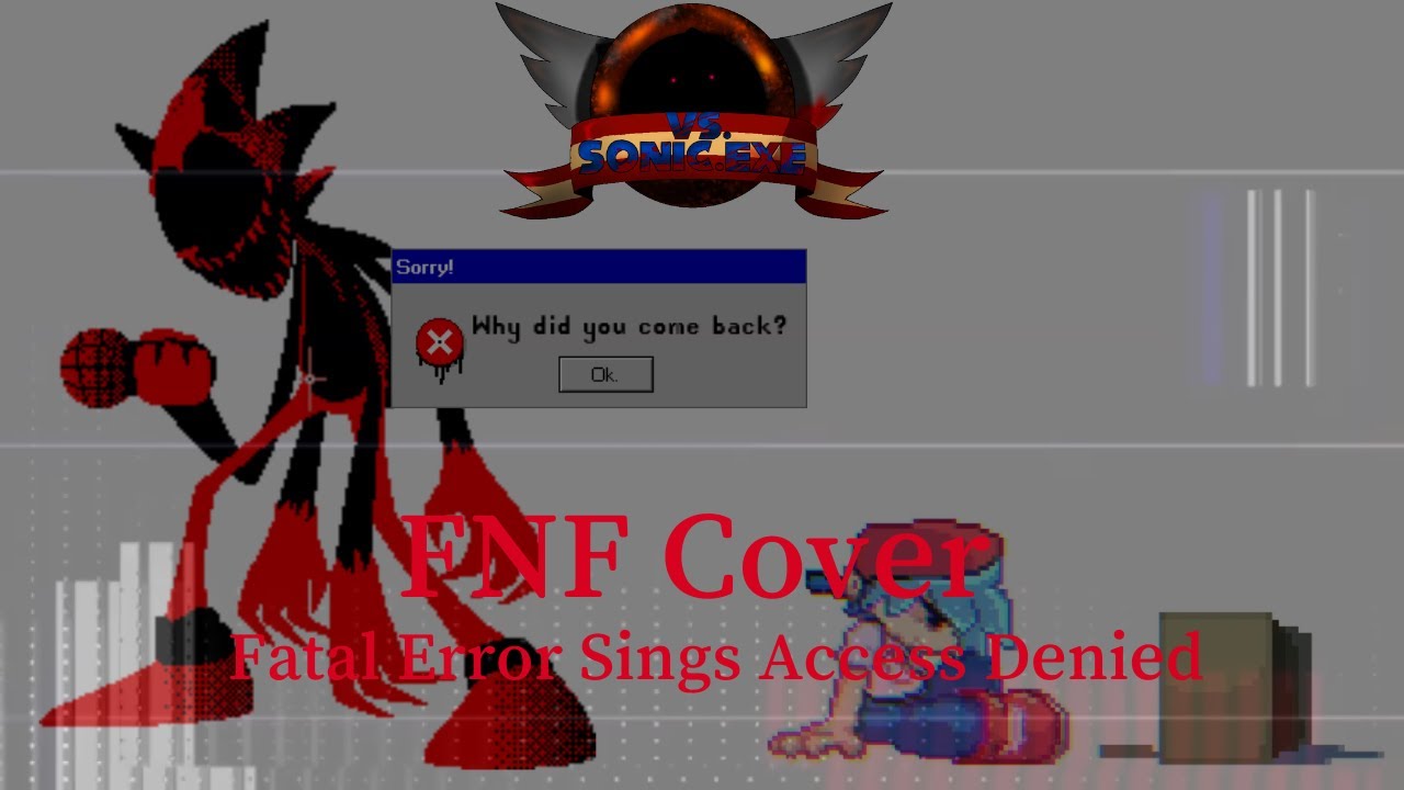 FNF Cover: Fatal Error Sings Access Denied - YouTube