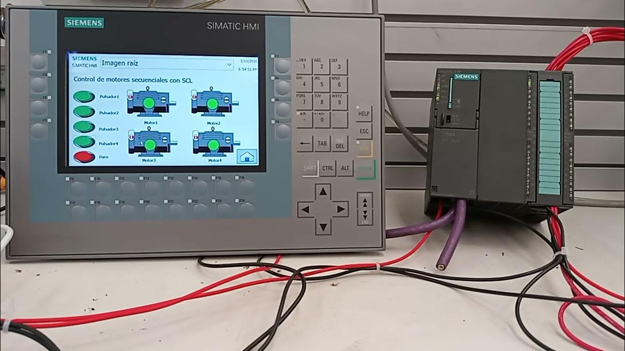programacion de plc s7-300 en lenguaje scl y awl - YouTube