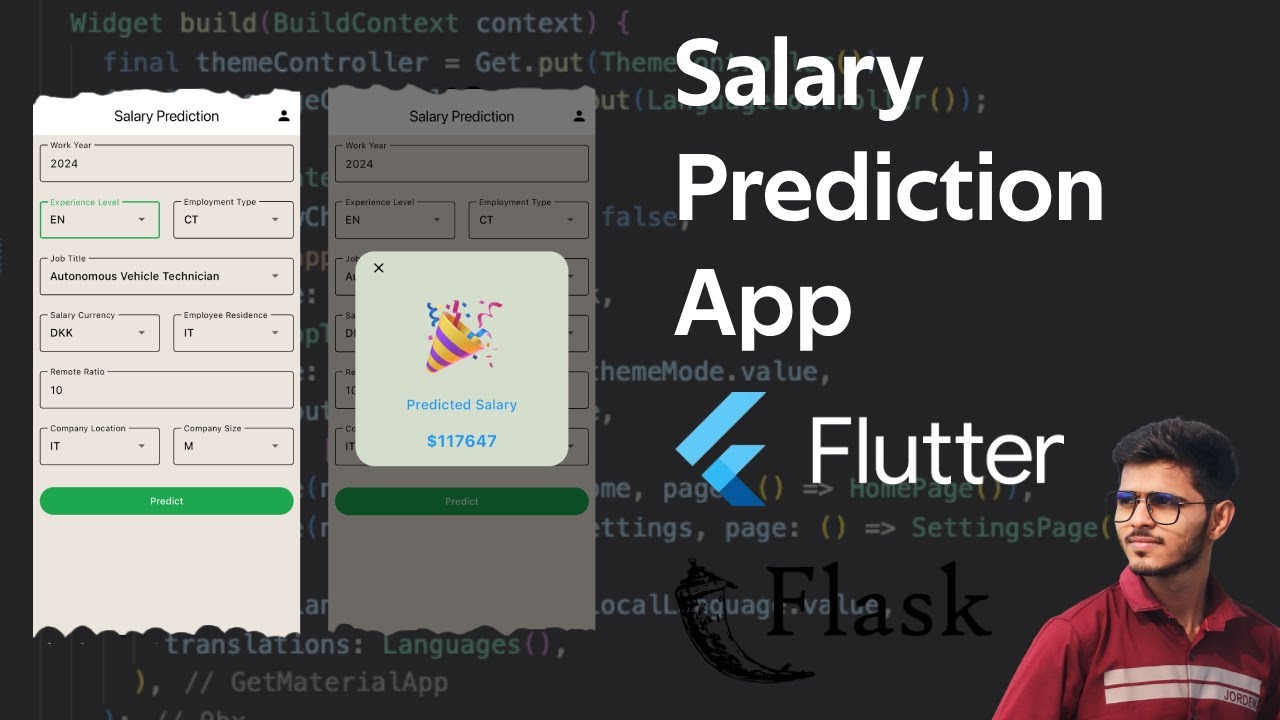 Complete Salary Prediction App Project: Flask & Flutter Integration # ...