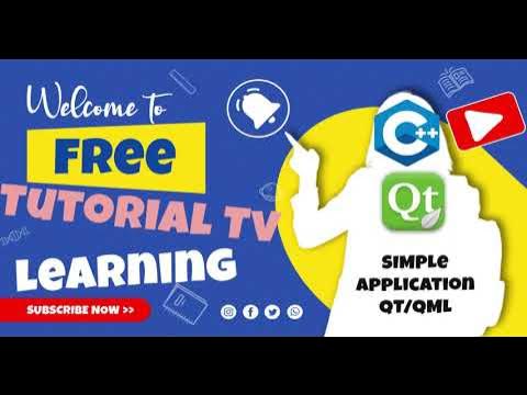 QT & QML SIMPLE APPLICATION - YouTube