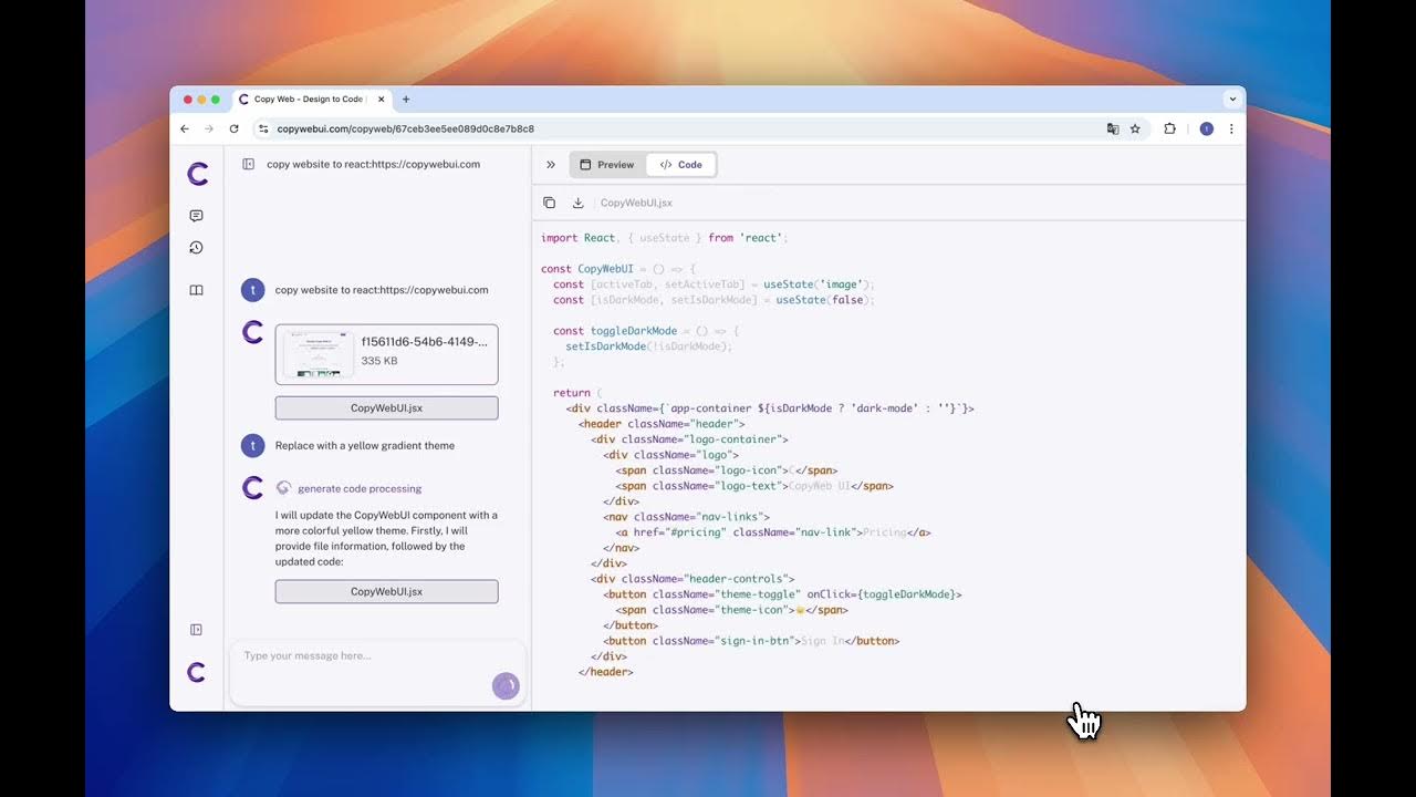 Quickly copy web UI code, and non-programmers can easily create ...