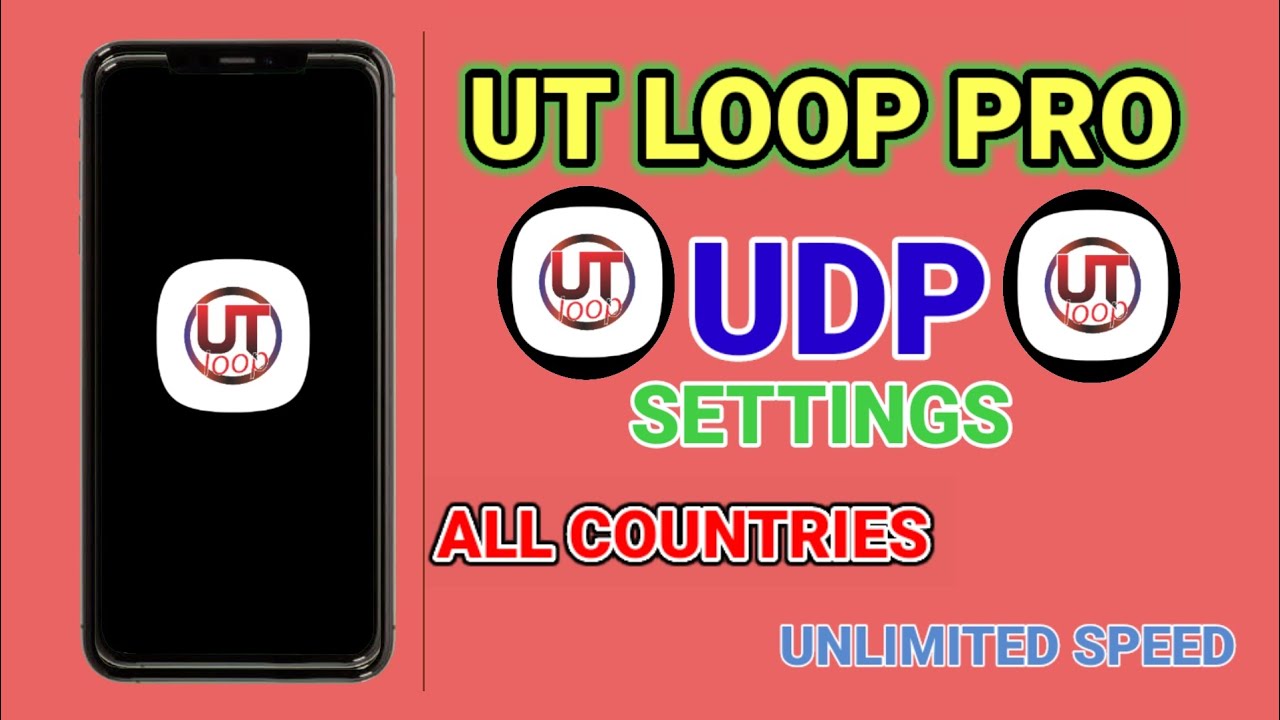 How to setup UT Loop Pro with all country UDP settings for secure online browsing - YouTube