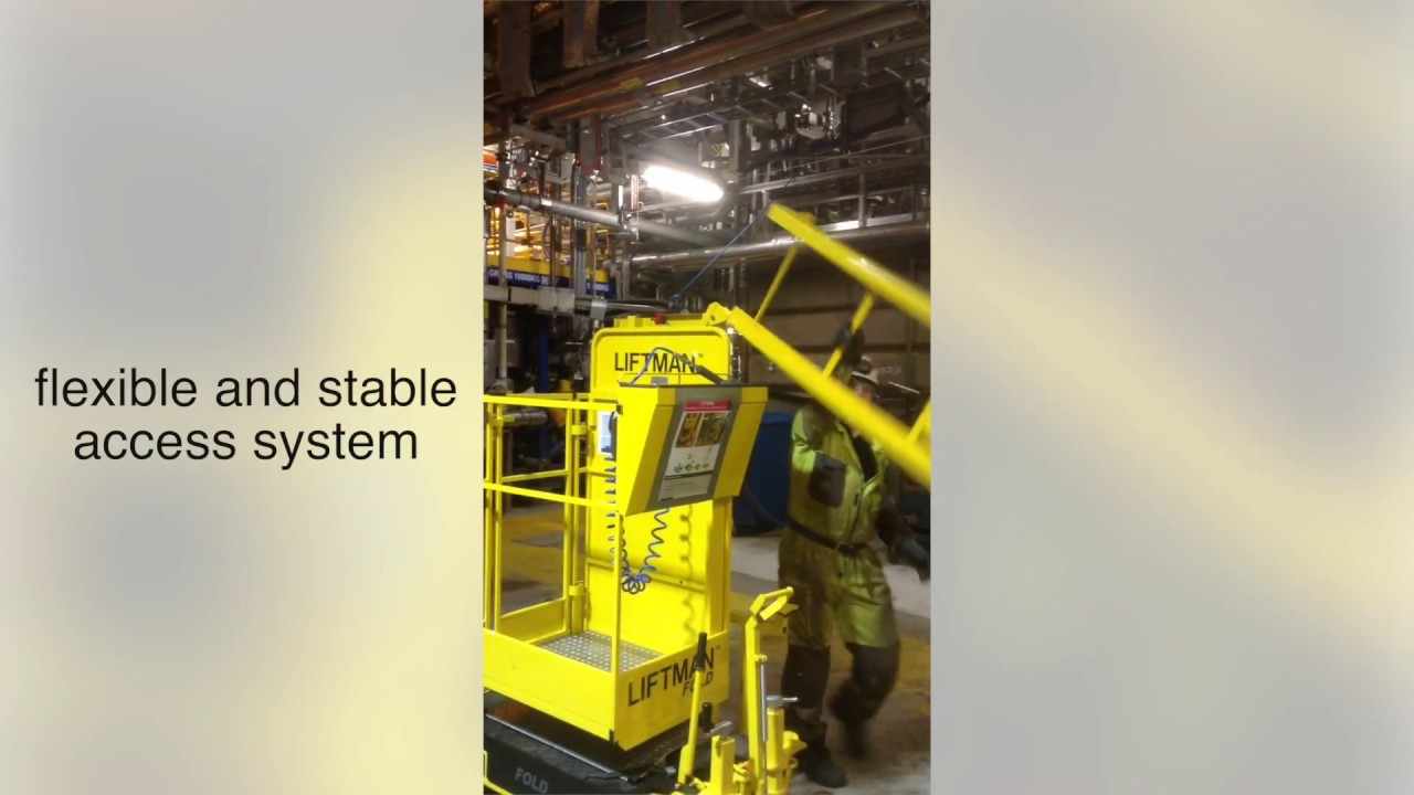 Liftman Fold - Offshore man lift by Reglo - YouTube