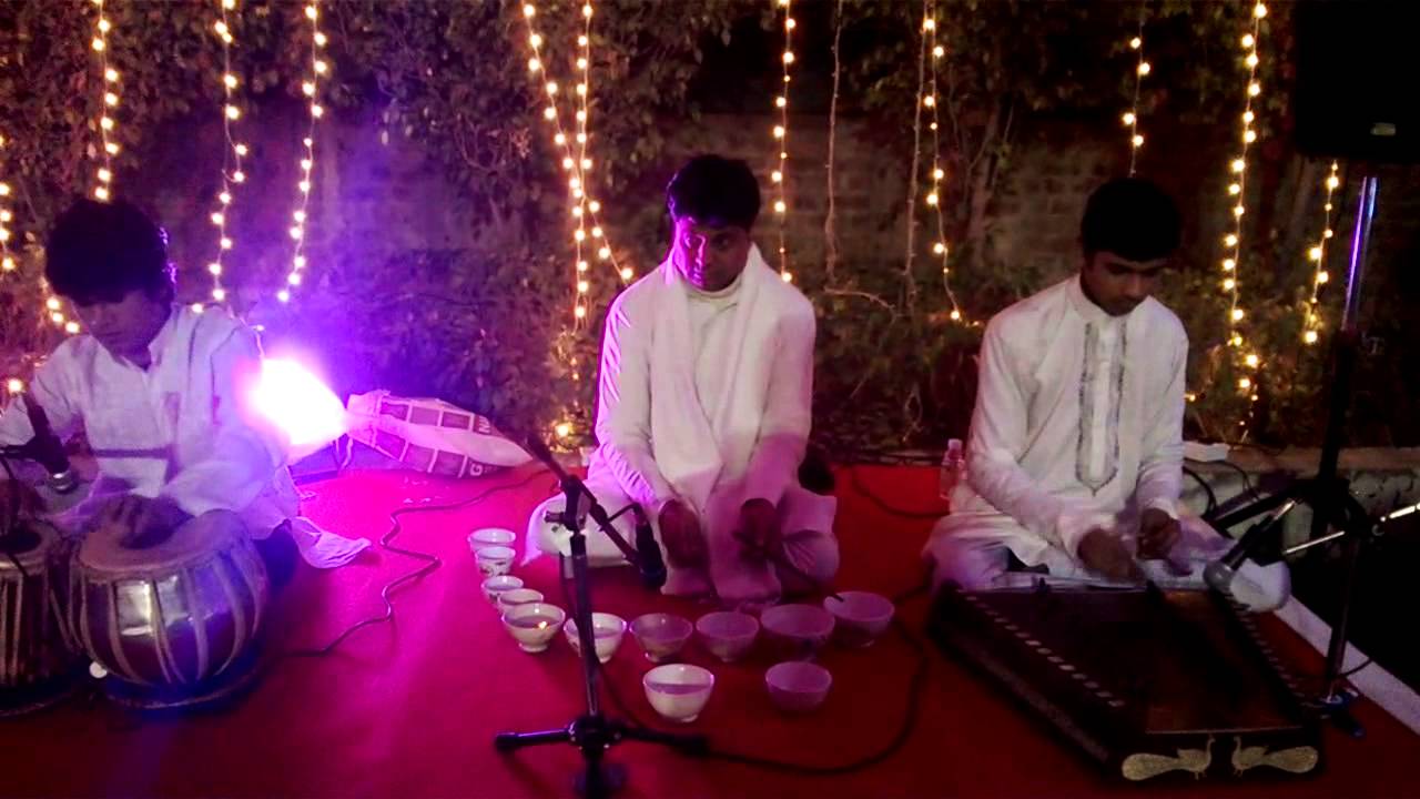 jal tarang, tabla and santoor - YouTube