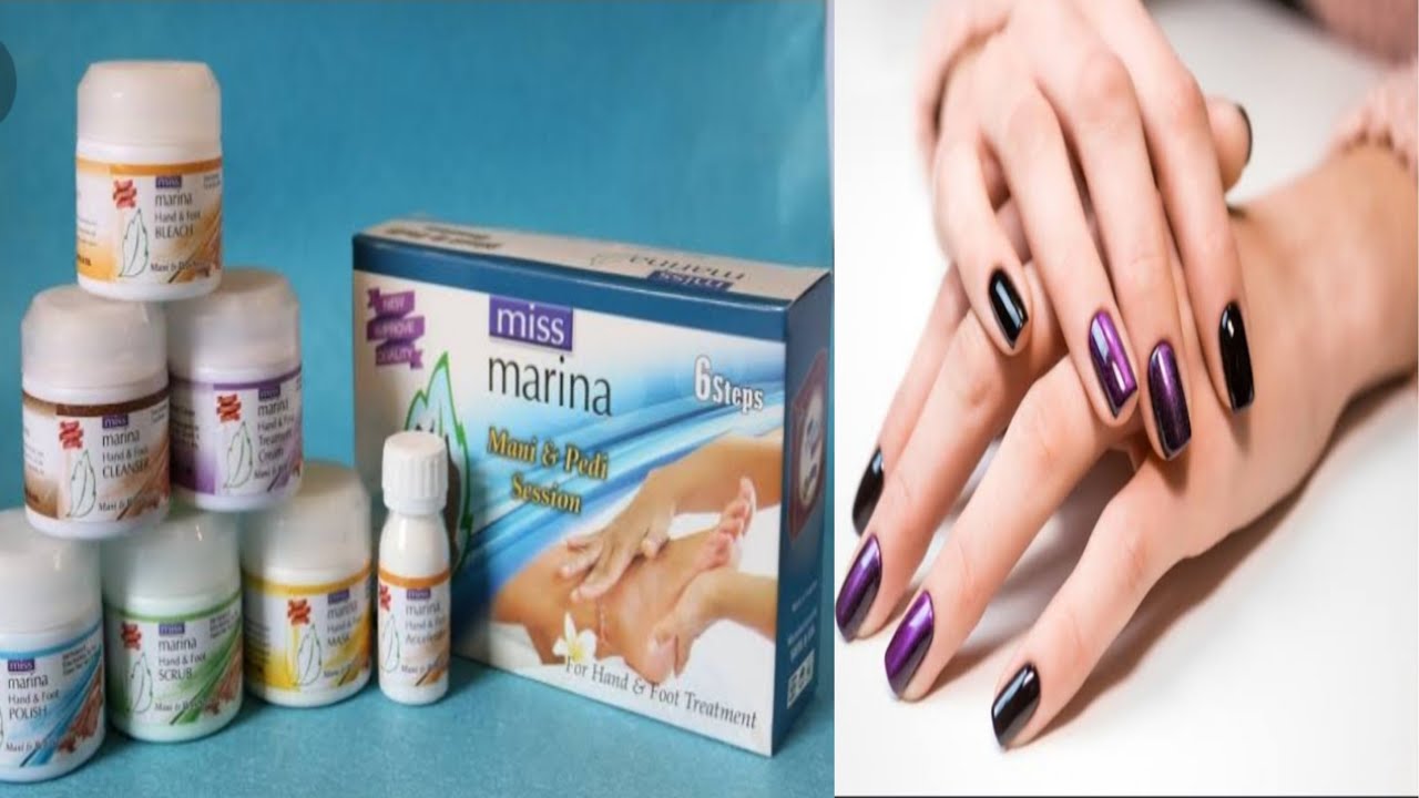 Missmarina Meni Pedí Kit Review Cleaning Hands At Home Youtube