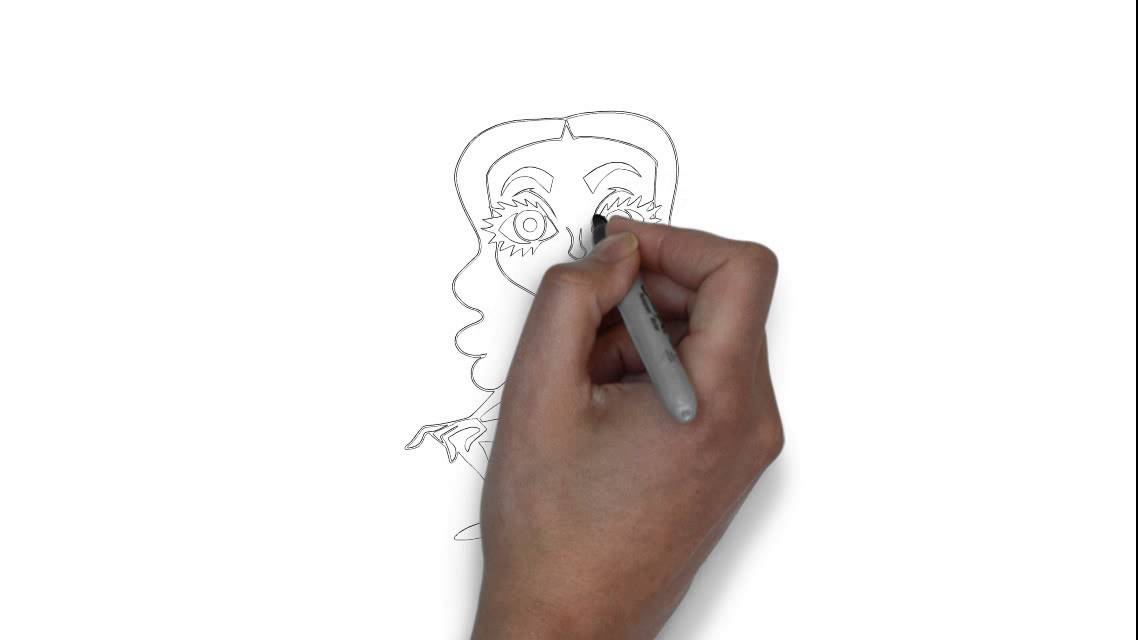 How to draw Madonna - YouTube