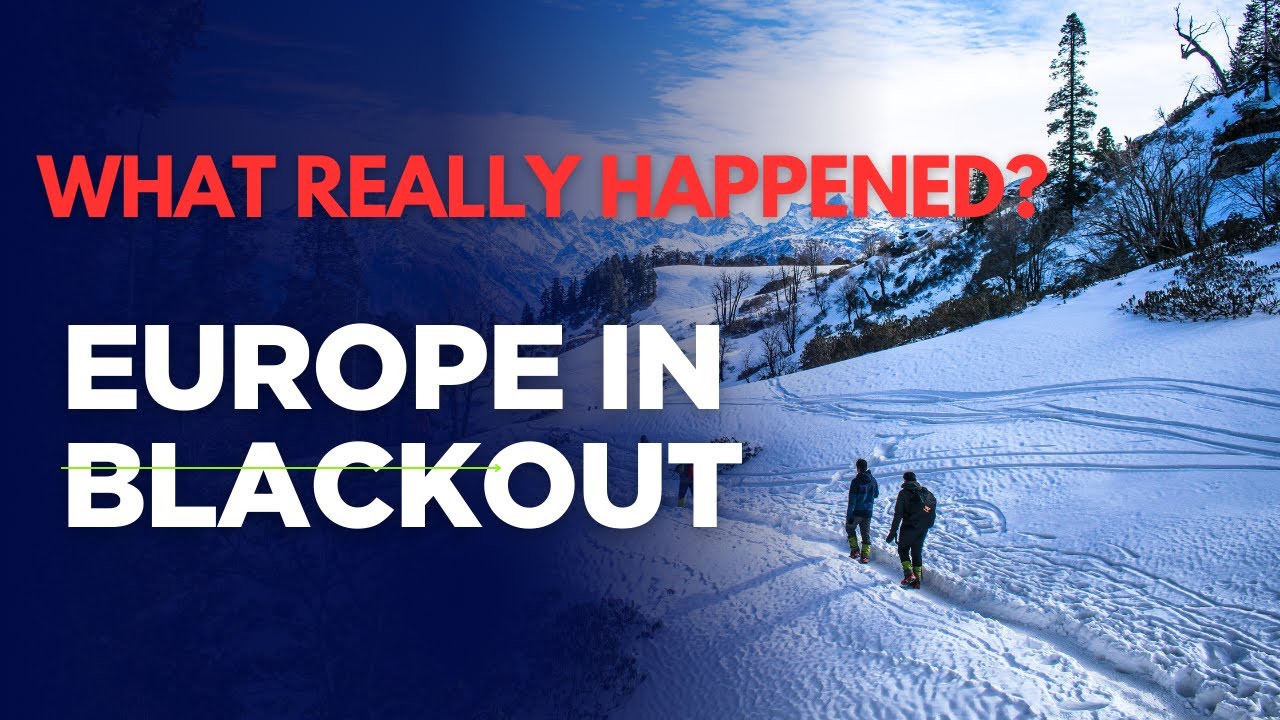Massive blackout hits Europe! What really happened? - YouTube