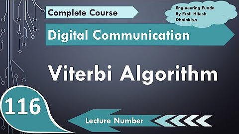 Trellis and Viterbi algorithms - YouTube